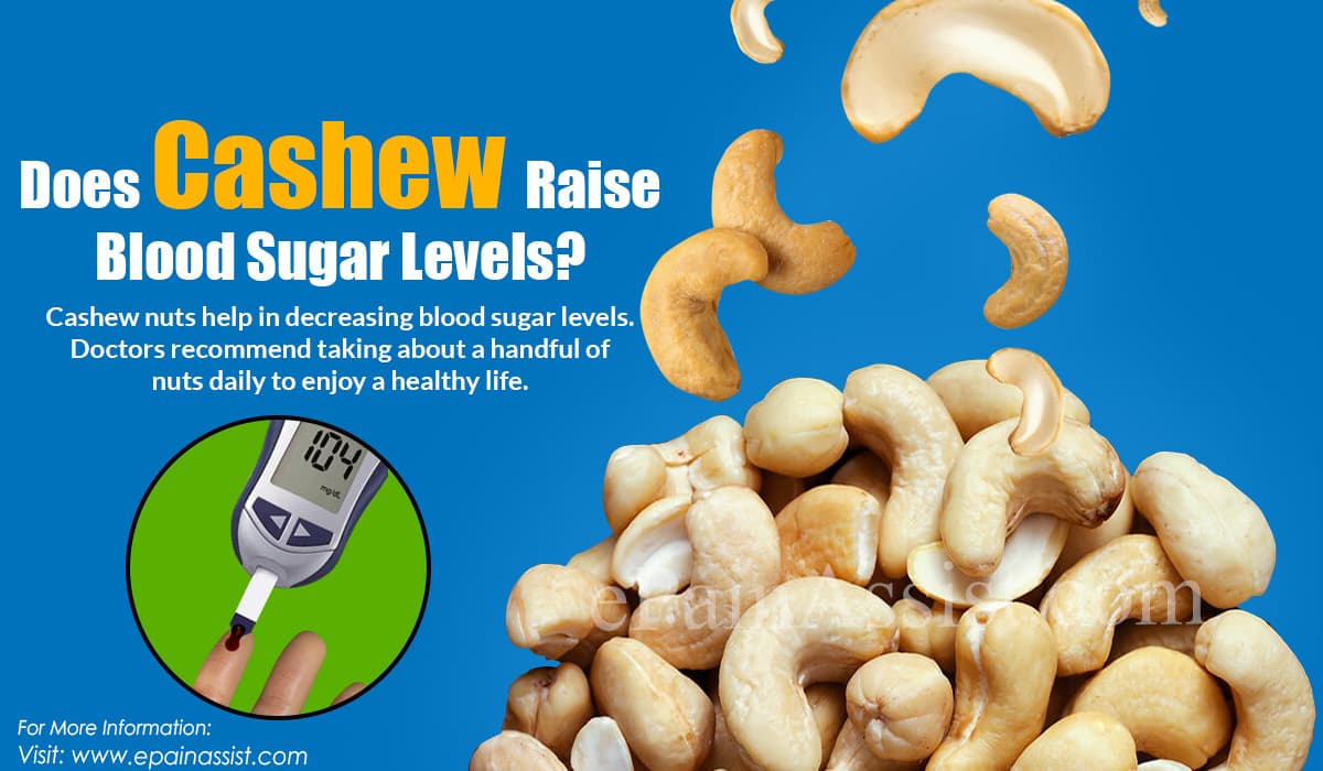 Do cashews make blood sugar spike?
