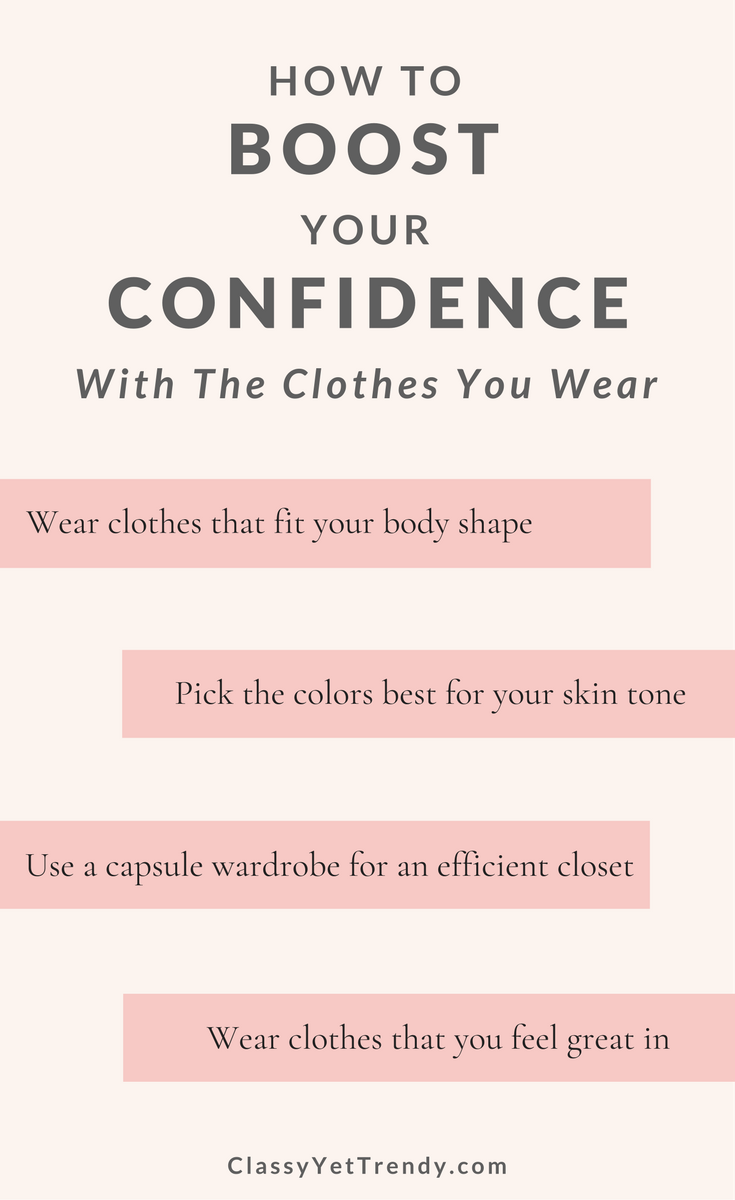Do clothes increase confidence?