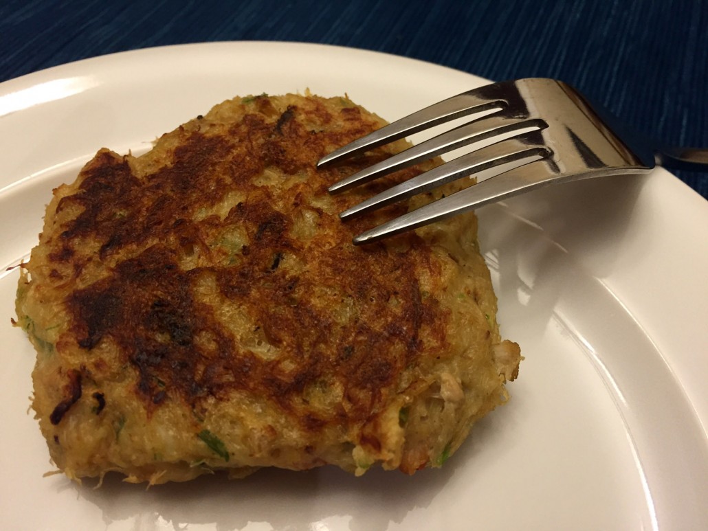 Do crab cakes fall apart when cooked?