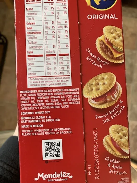 Do crackers have dairy in them?