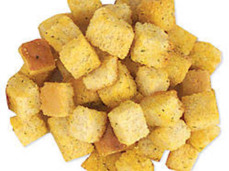 Do croutons have a lot of carbs?