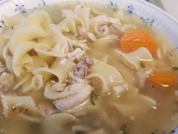 Do egg noodles get soggy in soup?