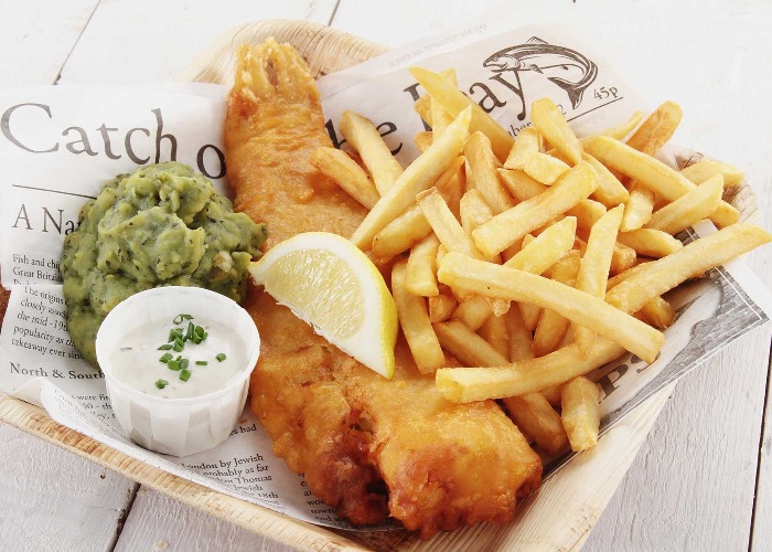 Do fish and chip shops use frozen fish?