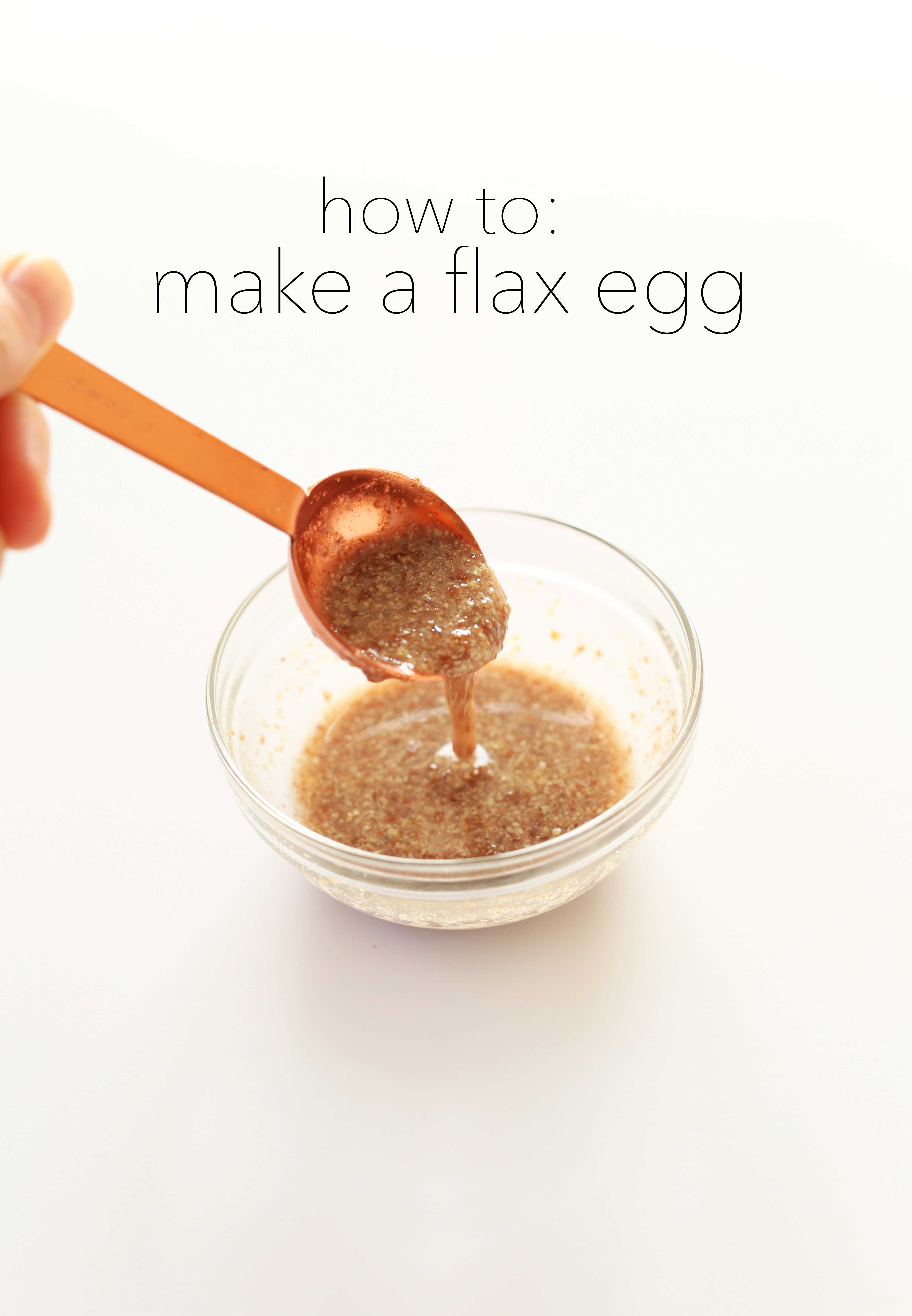 Do flax eggs work in cakes?