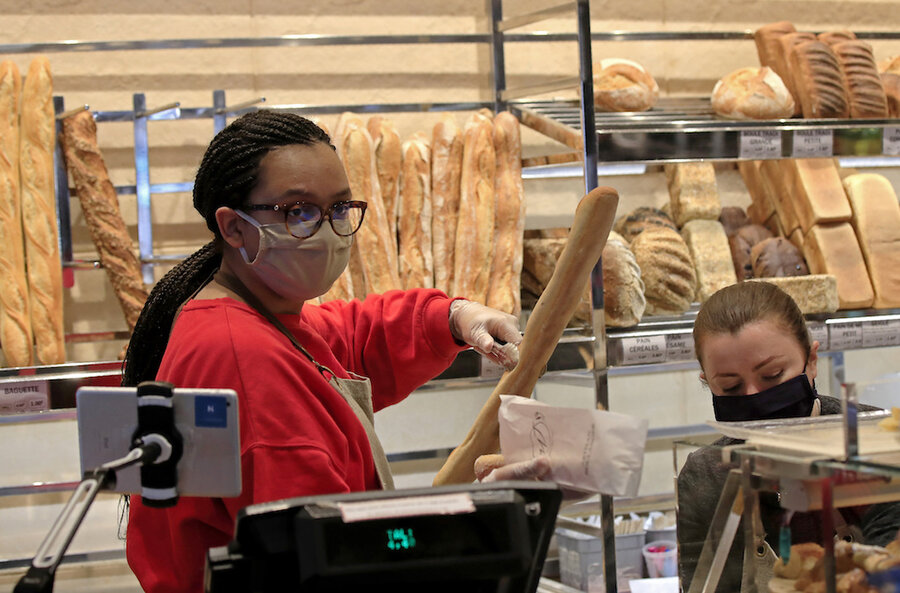 Do French buy bread everyday?