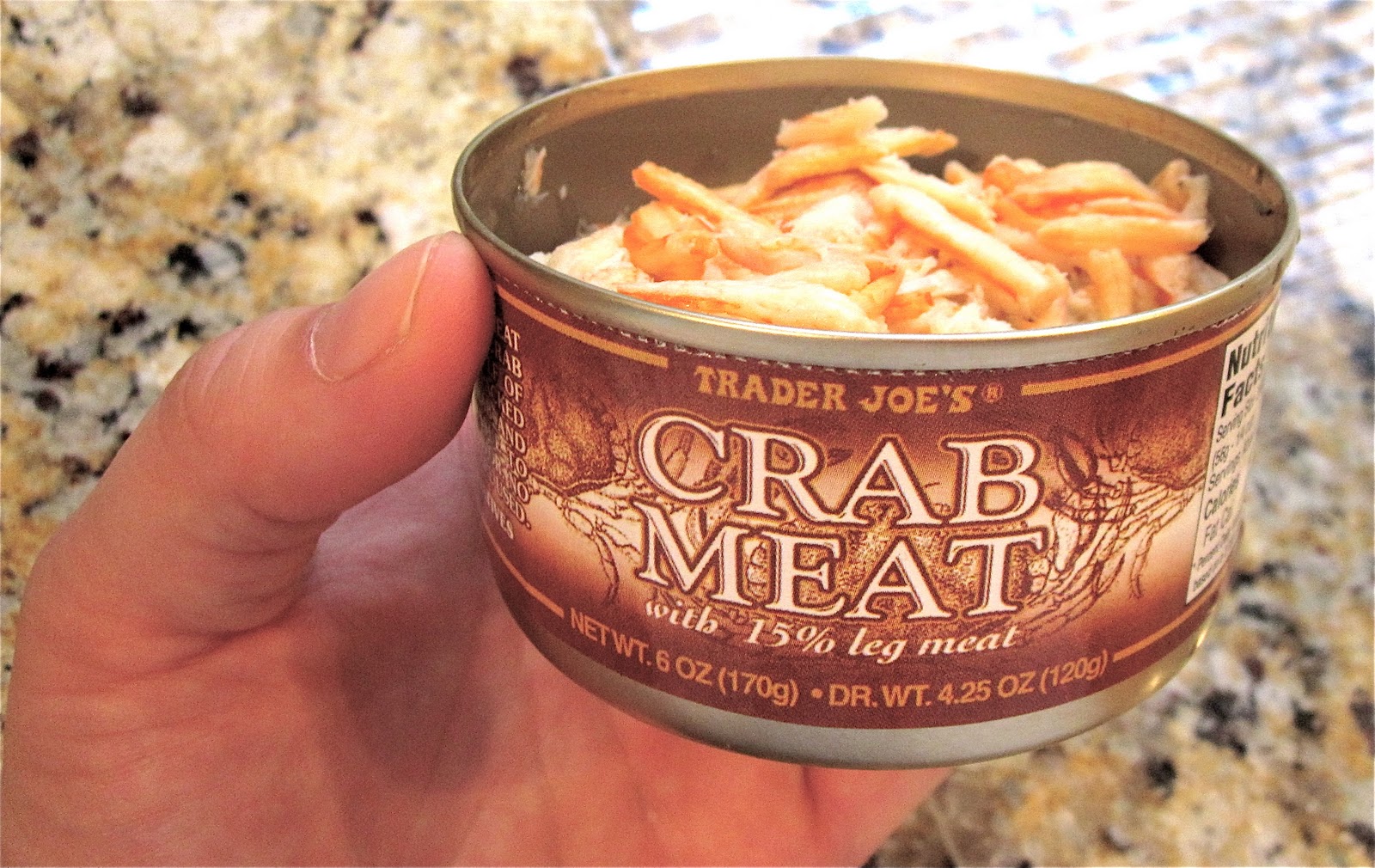 Do I drain canned crab meat?