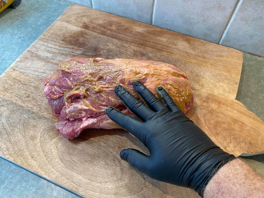 Do I need a binder for brisket rub?