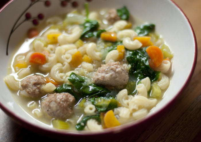 Do Italians eat wedding soup at weddings?