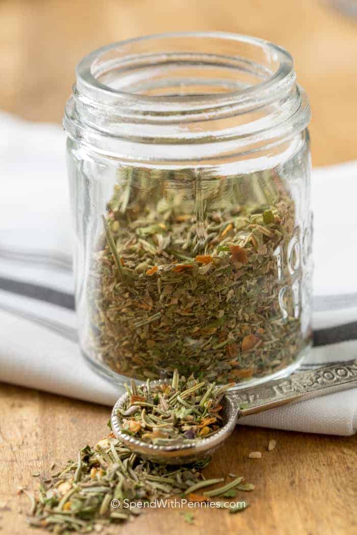 Do Italians use dried herbs?