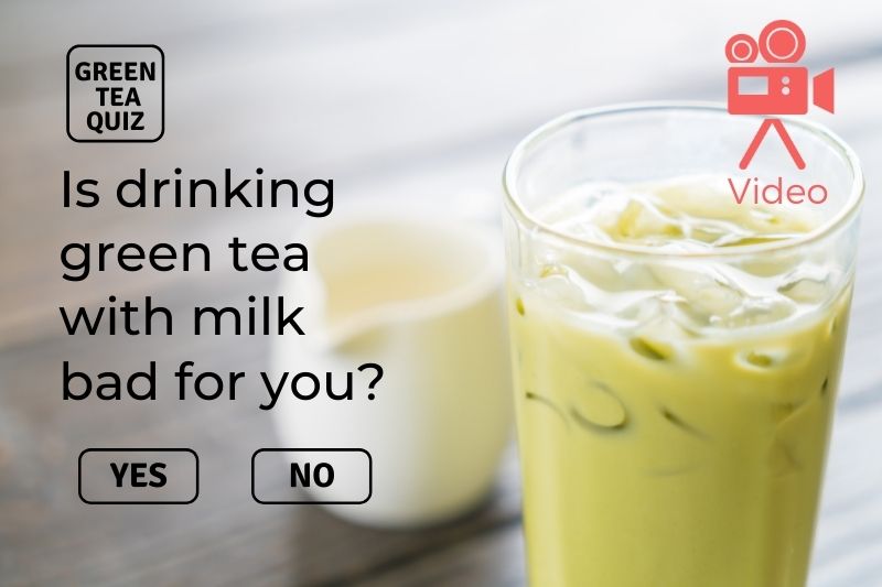 Do Japanese put milk in green tea?