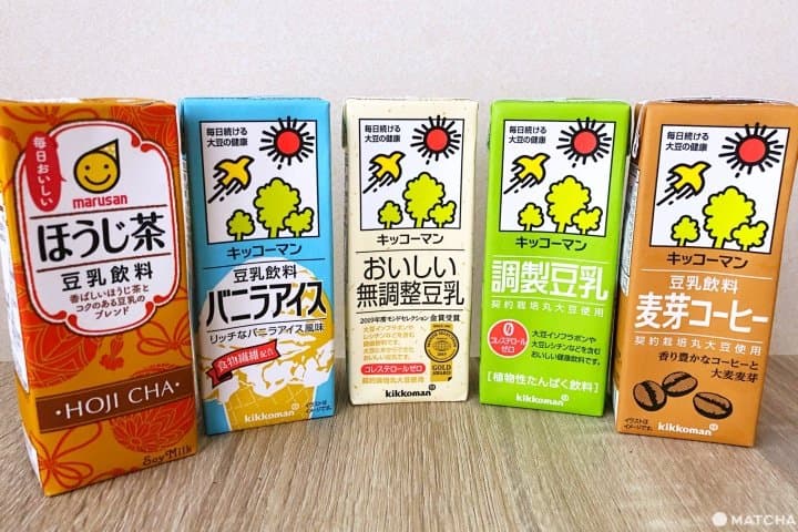 Do Japanese use soy milk?