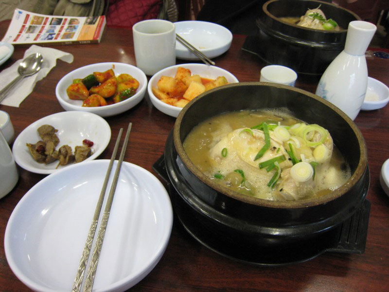 Do Koreans eat boiled food?