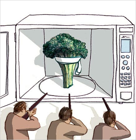 Do microwaves really destroy nutrients?