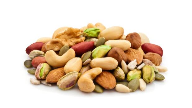 Do nuts naturally have saturated fat?