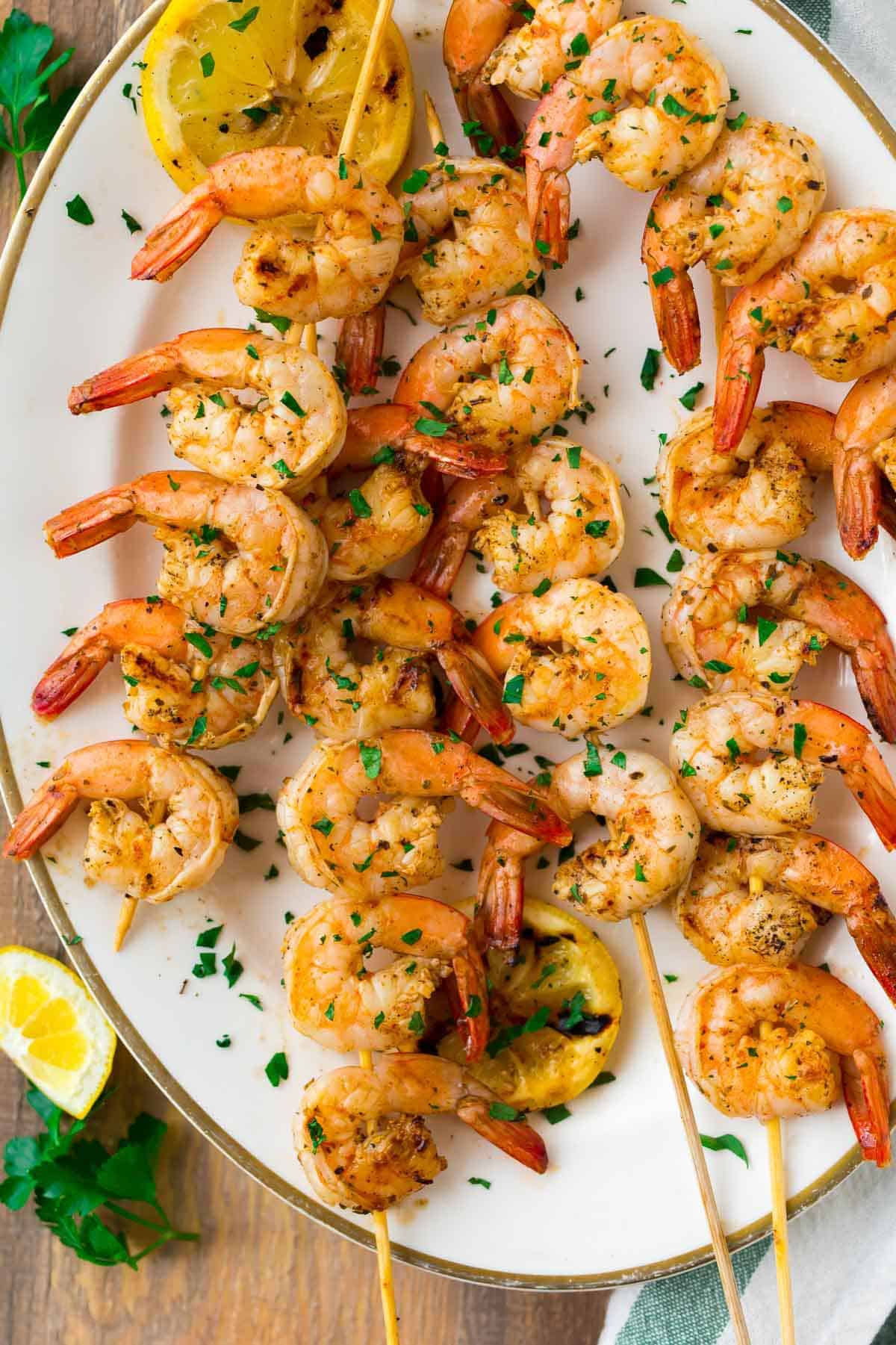 Do people season shrimp?