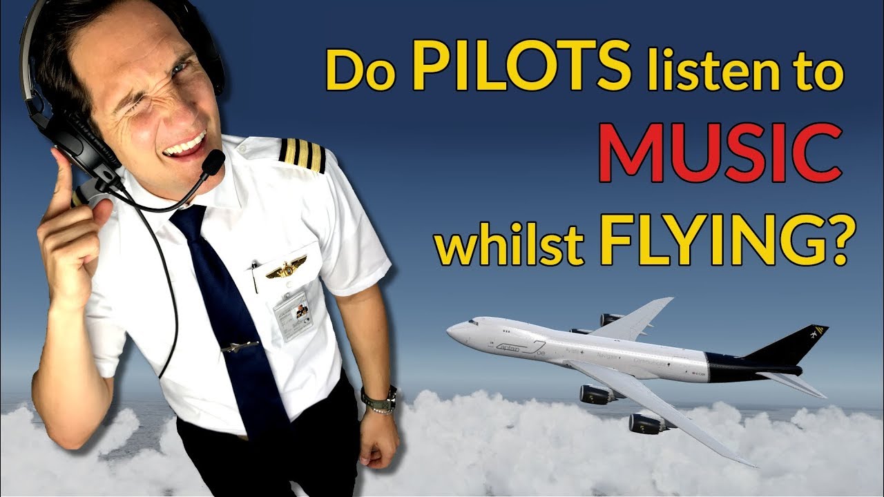 Do pilots listen to music in the cockpit?