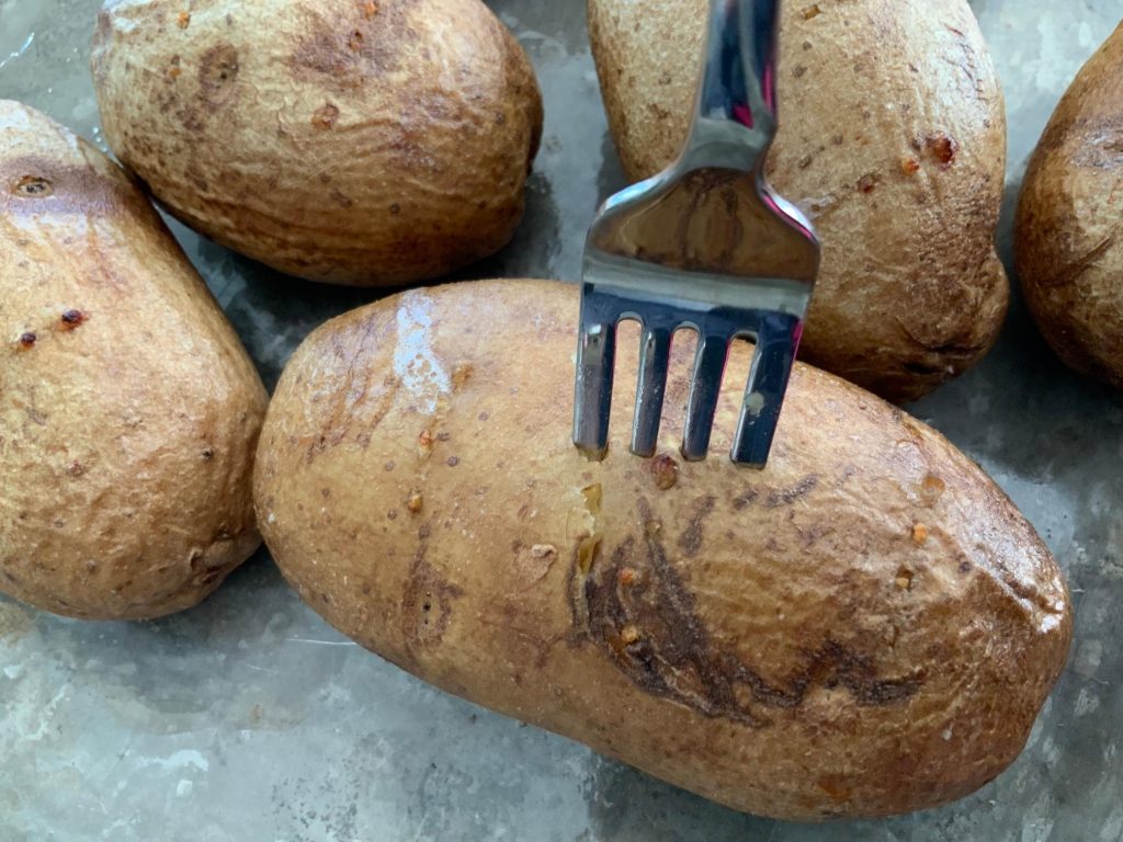 Do potatoes go hard if overcooked?