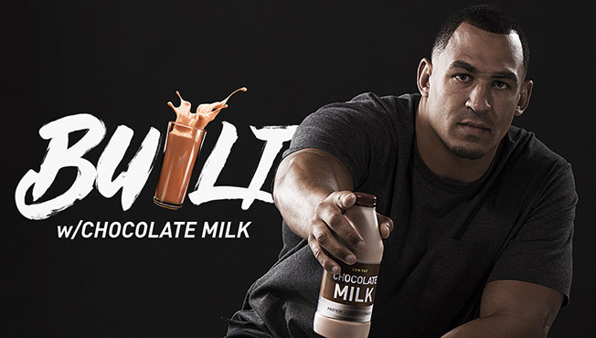 Do professional athletes drink milk?