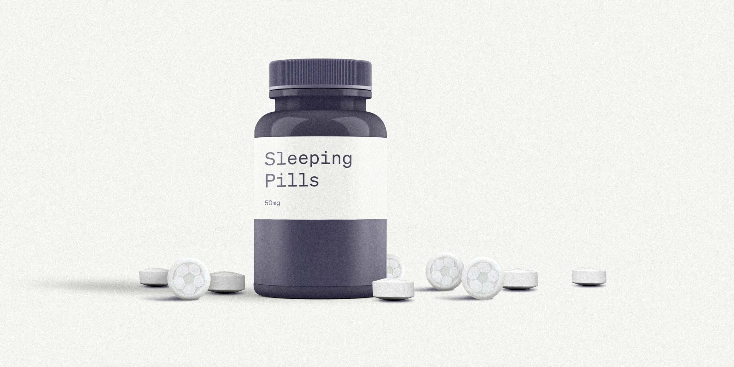 Do professional athletes take sleeping pills?