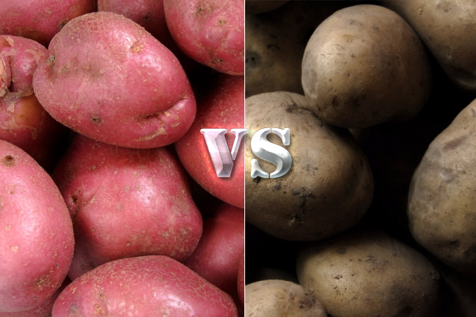 Do red potatoes and russet potatoes cook the same?