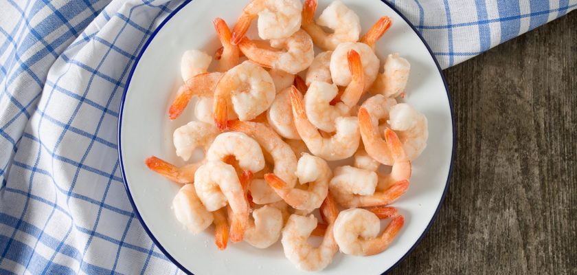 Do shrimp need more time to cook when removed from fridge?