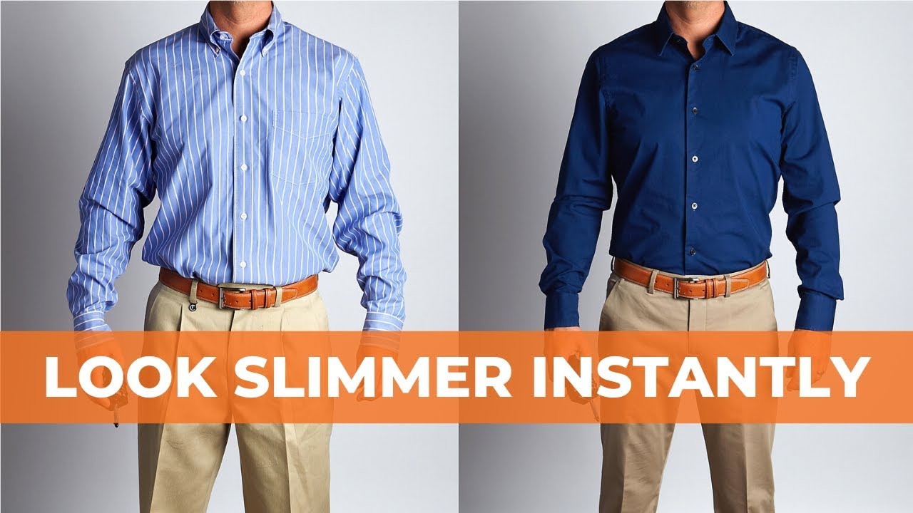 Do smaller clothes make you look bigger?