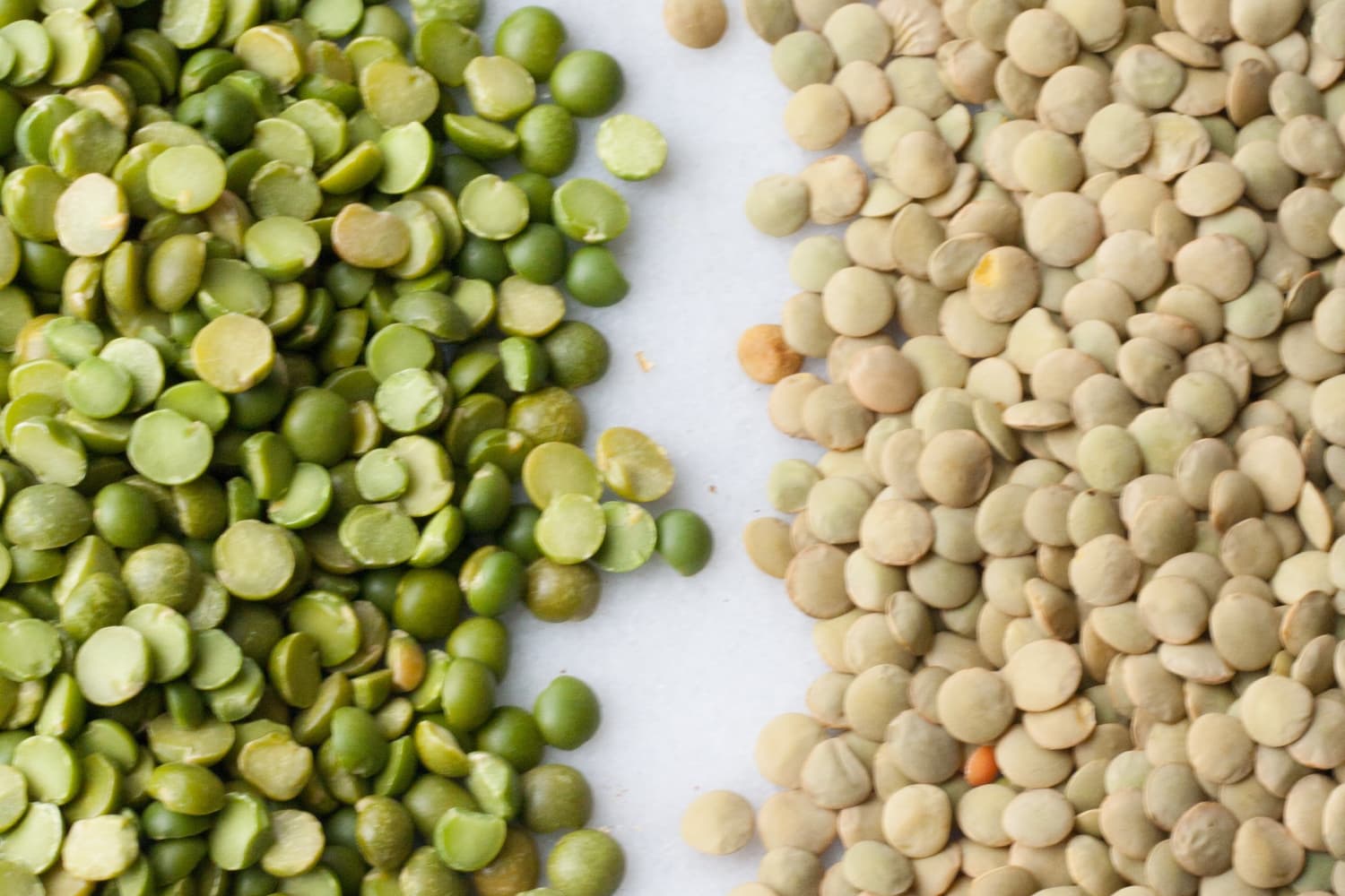 Do split peas take longer to cook than lentils?