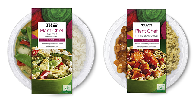 Do Tesco sell plant-based food?