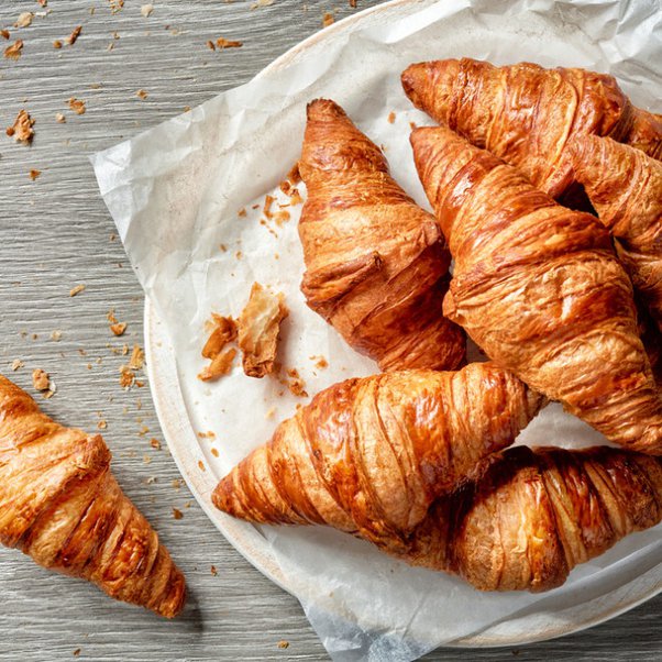 Do the French eat croissants every day?