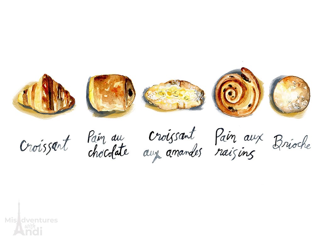 Do the French eat pastries every day?