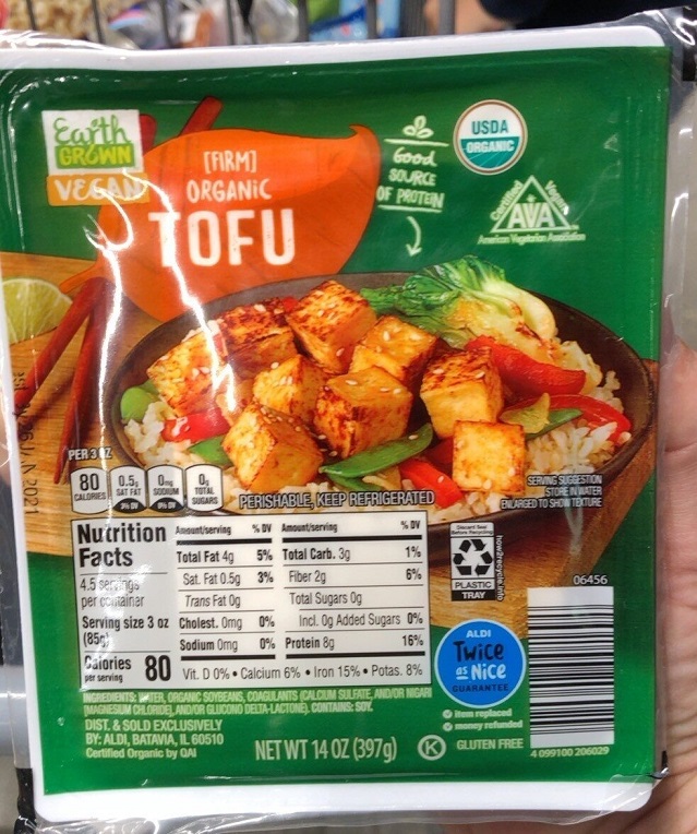 Do they sell tofu at Aldi?