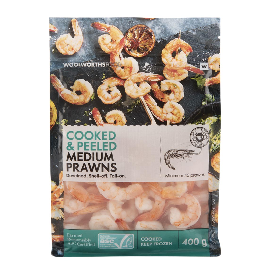 Do Woolworths sell frozen prawns?