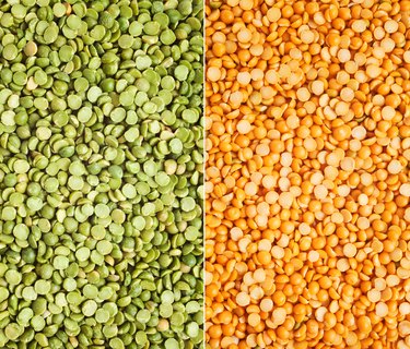 Do yellow split peas taste the same as green?