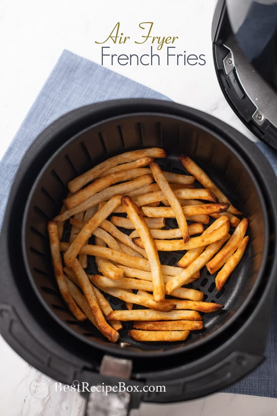 Do you add oil to air fryer for frozen French fries?