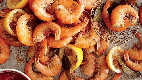 Do you add pre cooked shrimp to prawns?