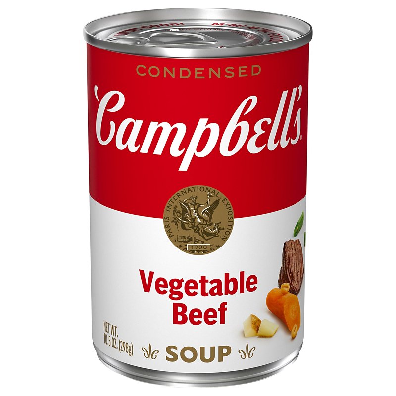 Do you add water to Campbell's vegetable soup?