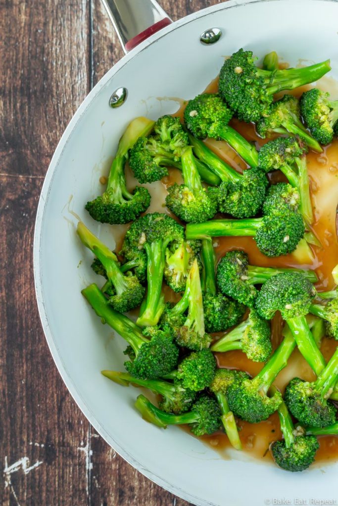 Do you cook broccoli before stir fry?