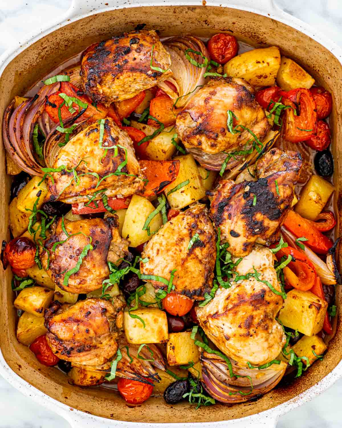 Do you cook chicken or vegetables first?