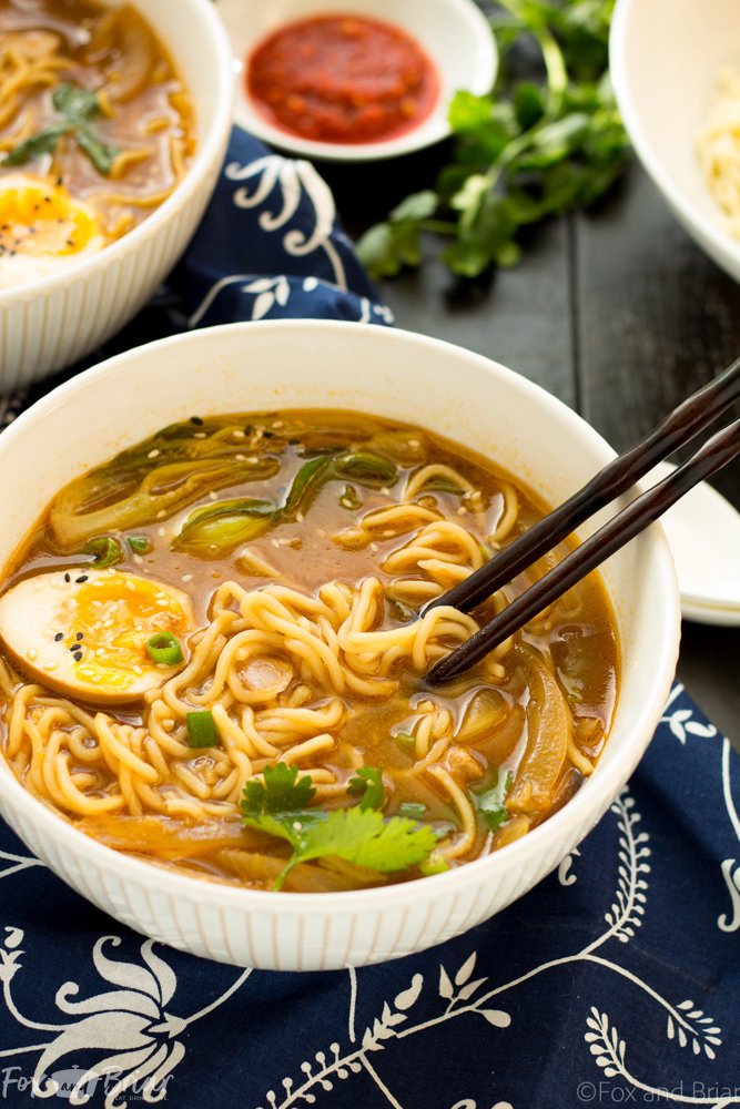 Do you cook ramen noodles in the broth?