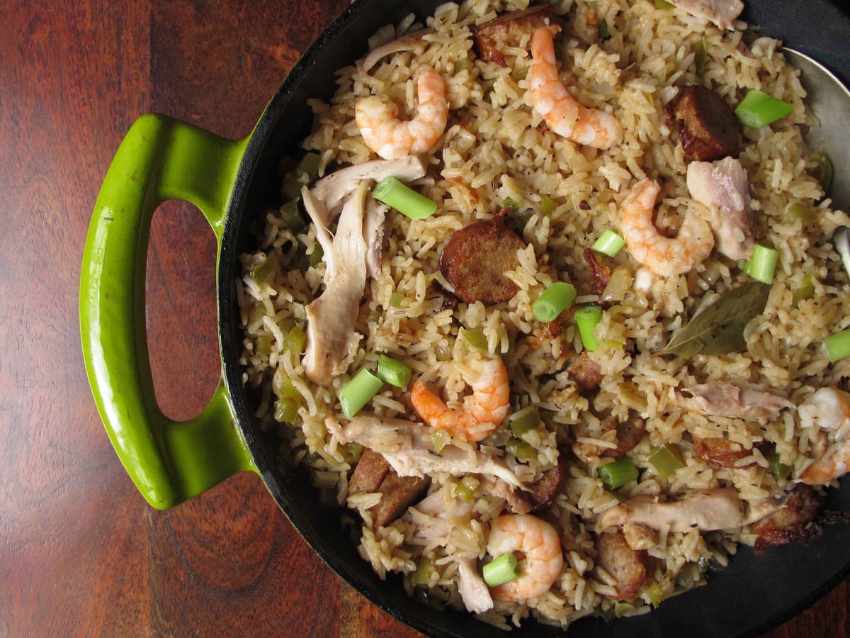Do you cook rice before adding to jambalaya?