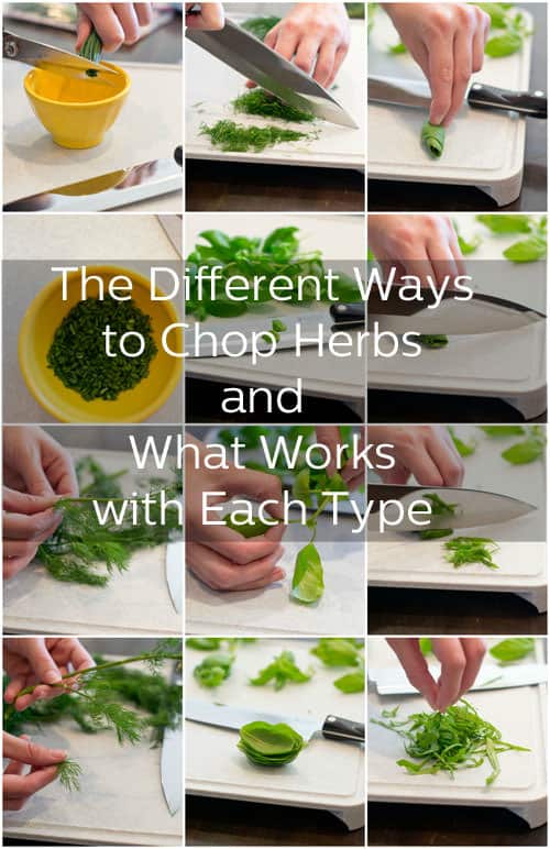 Do you cook with whole or chopped herbs?