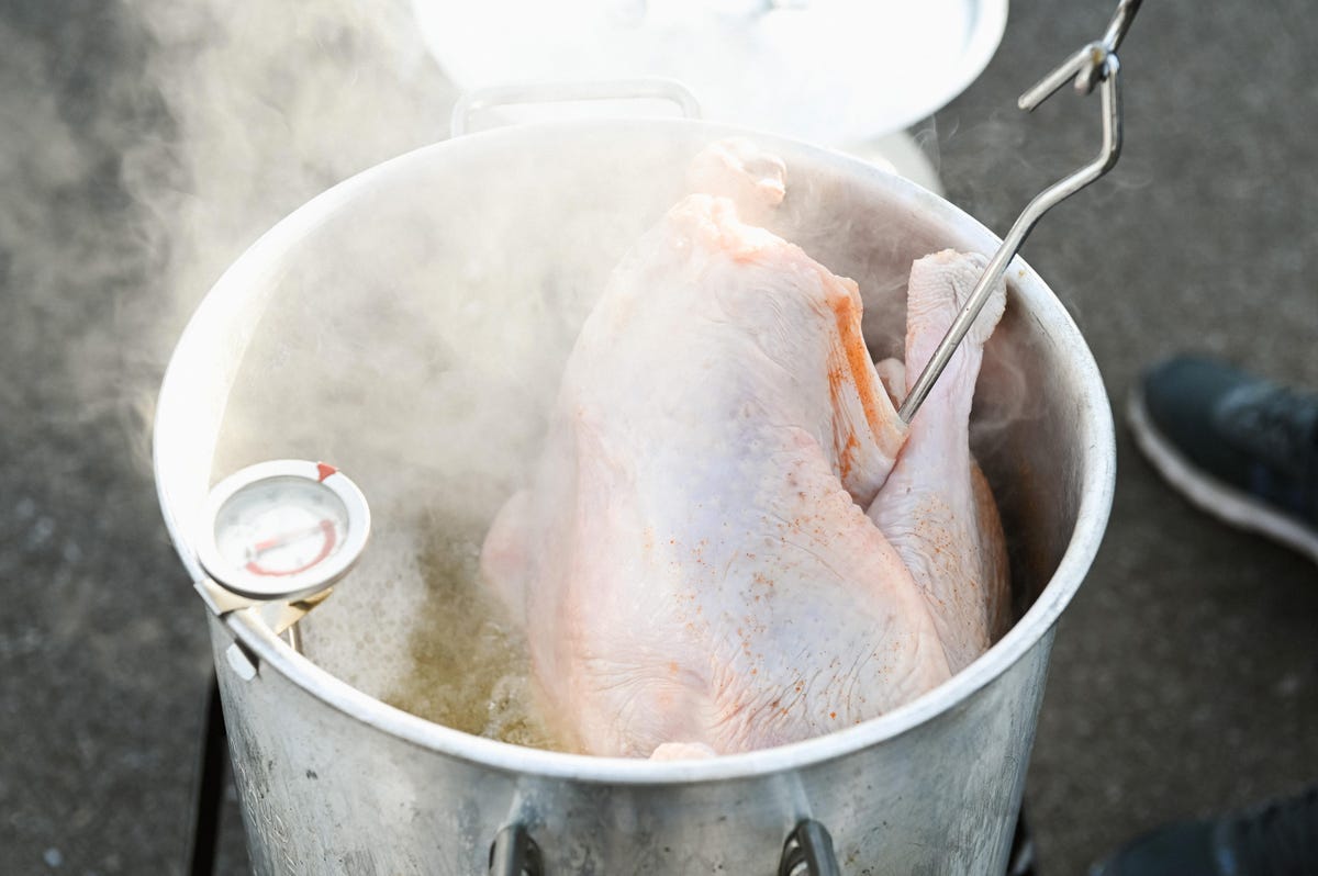 Do you deep-fry a turkey frozen or thawed?