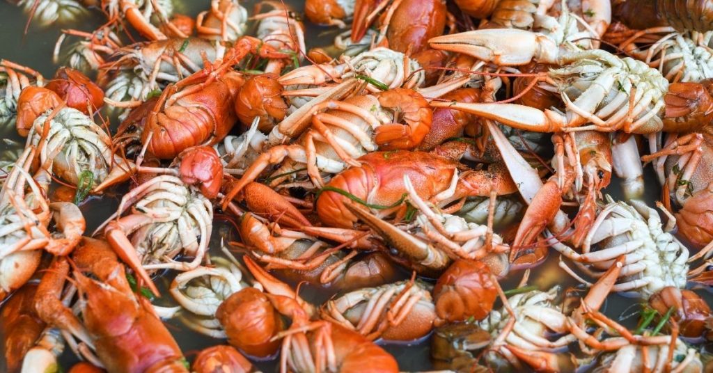 Do you drain frozen crawfish?