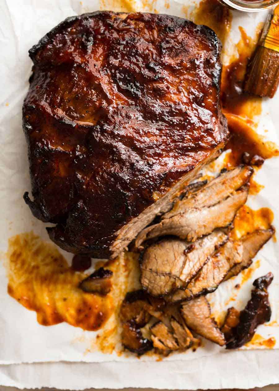Do you eat brisket with BBQ sauce?