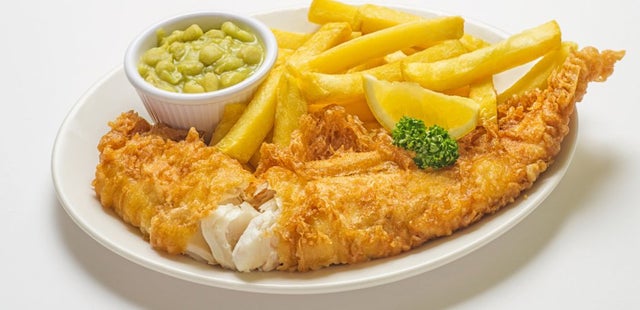Do you eat fish and chips with a fork?