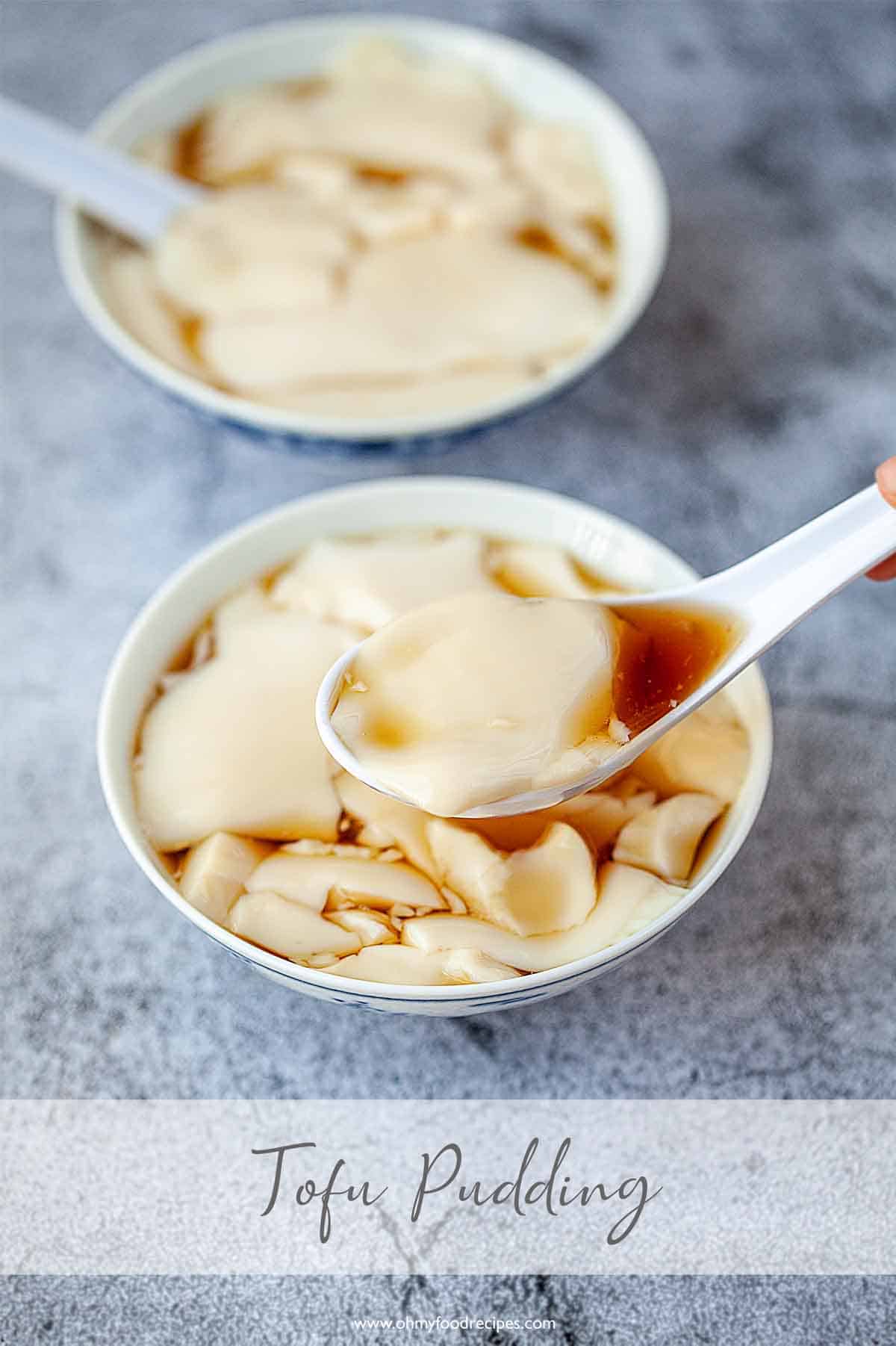 Do you eat tofu with a spoon?