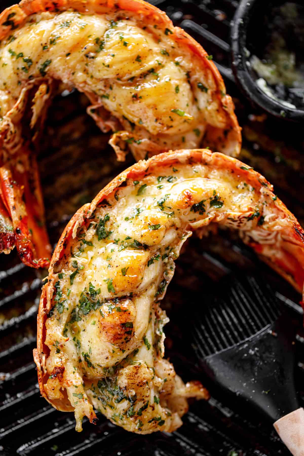 Do you flip lobster on the grill?