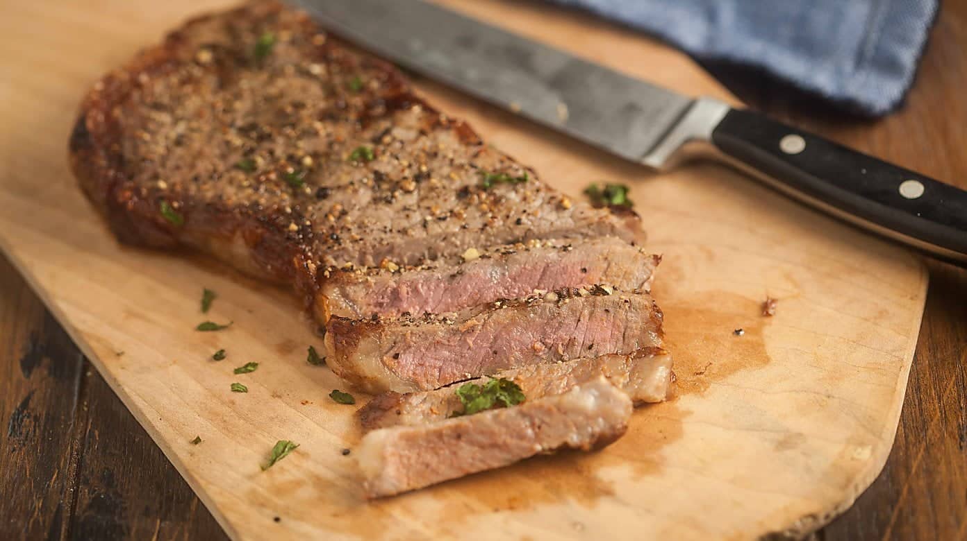 Do you flip steaks when broiling?