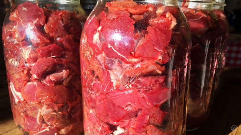 Do you have to cook meat before canning?