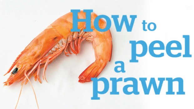 Do you have to Peel butterfly prawns before cooking?